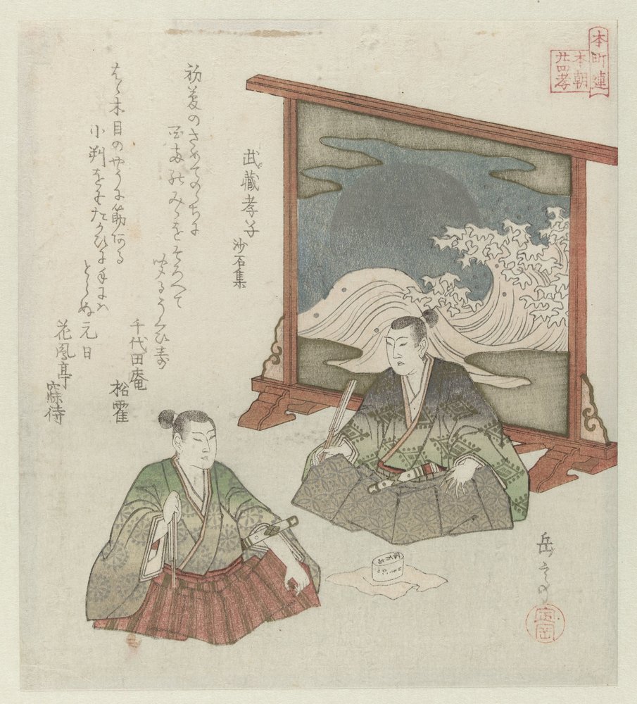 Twenty-four Japanese Examples of Filial Piety for the Honchôren