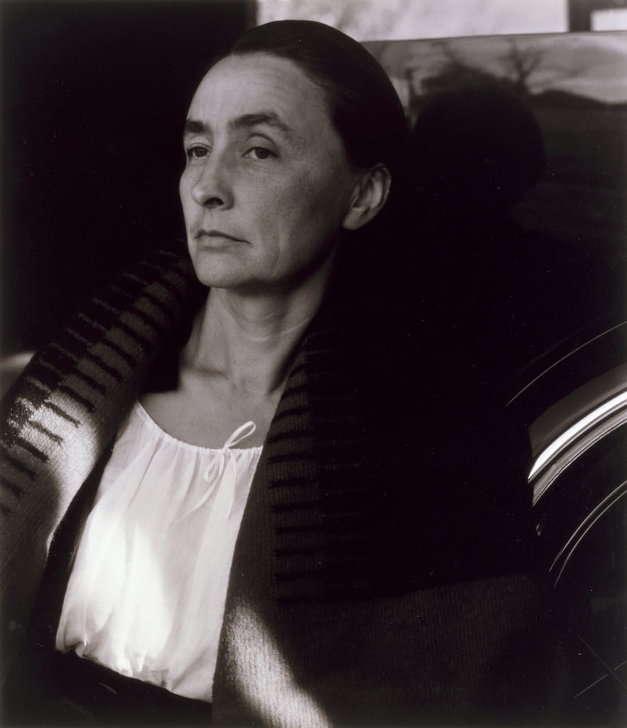 Portrait of Georgia O'Keeffe (1887-1986) 1933 (gelatin silver photo)