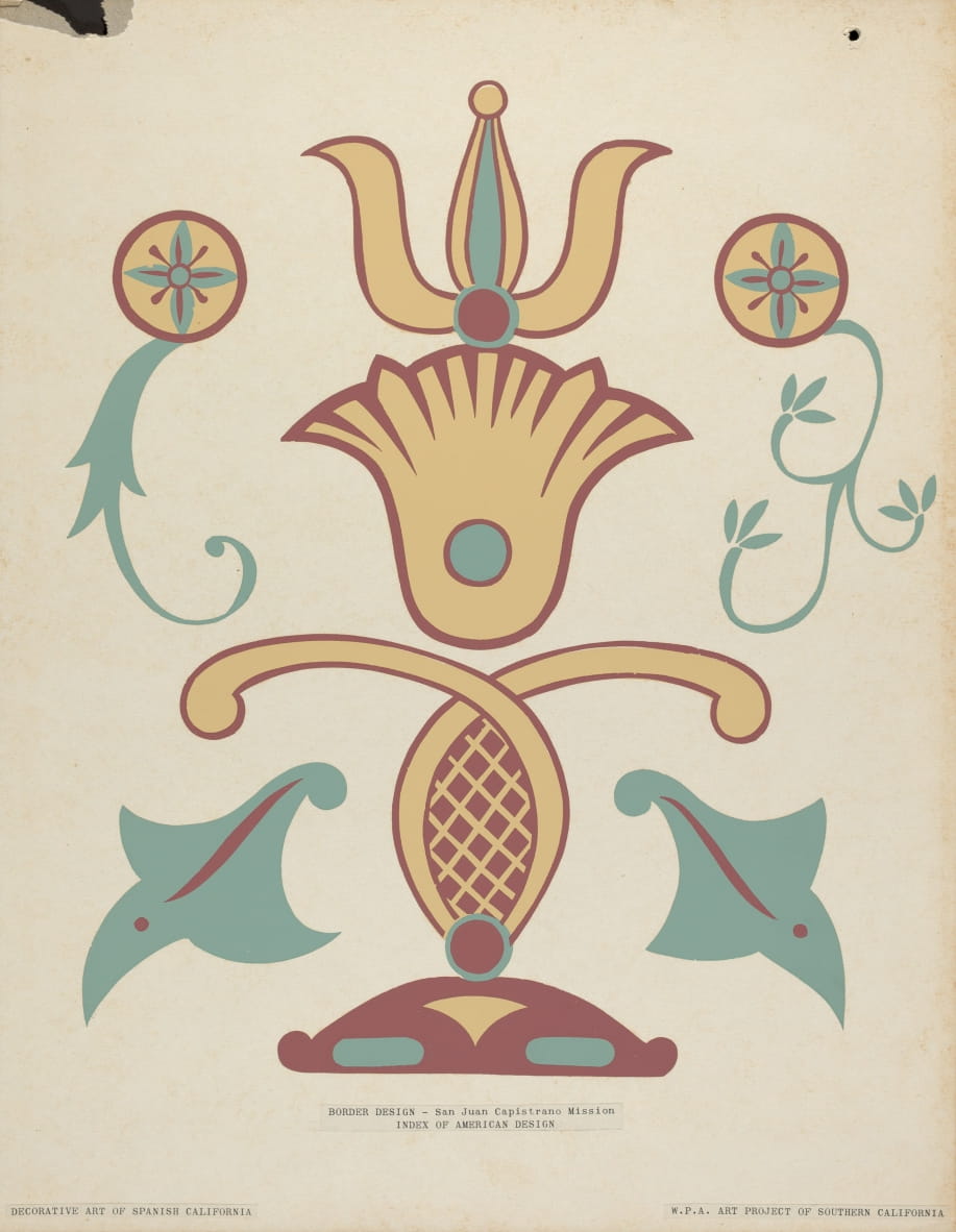 Spanish Border Design