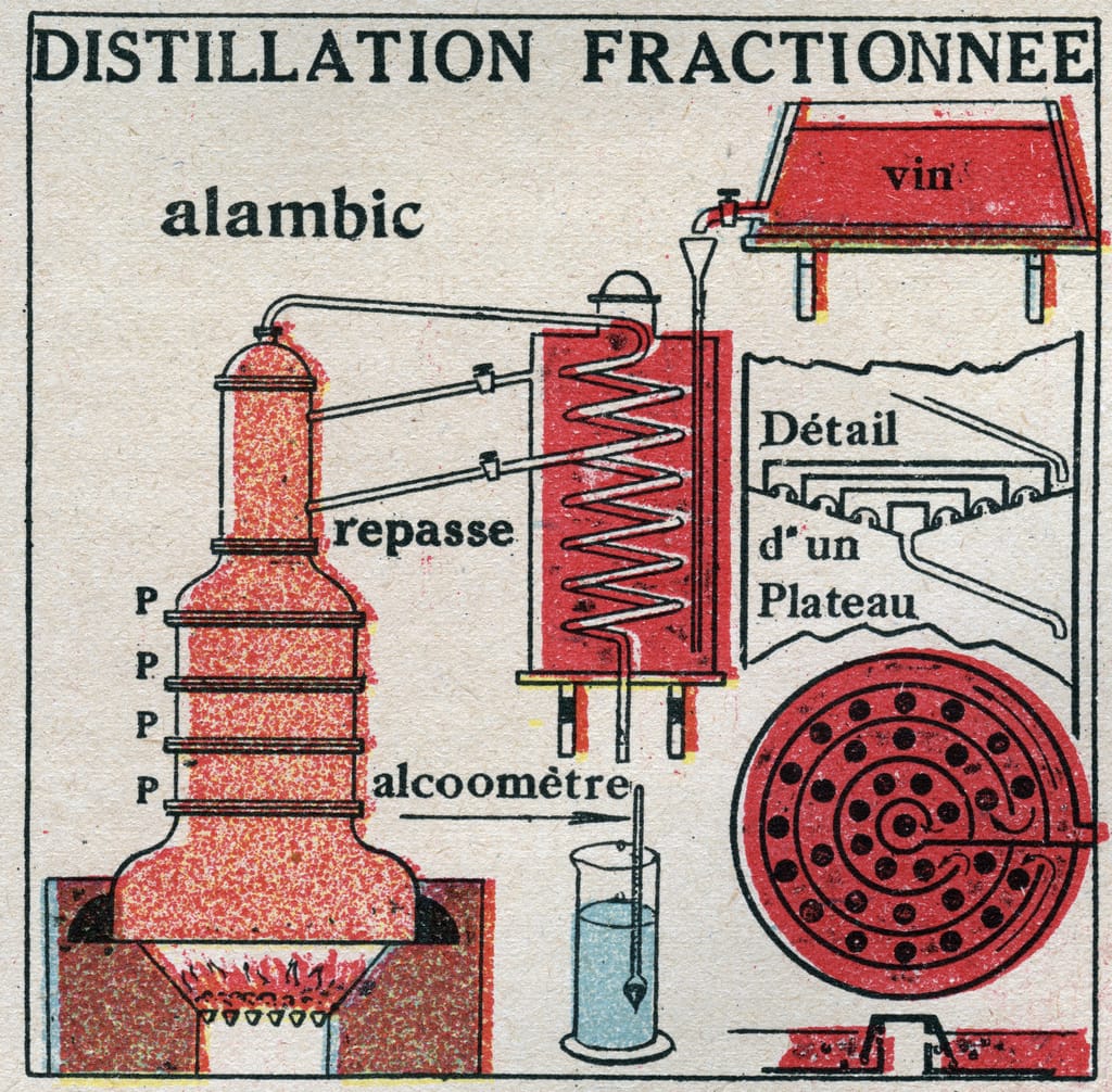 Wine Distillation Process