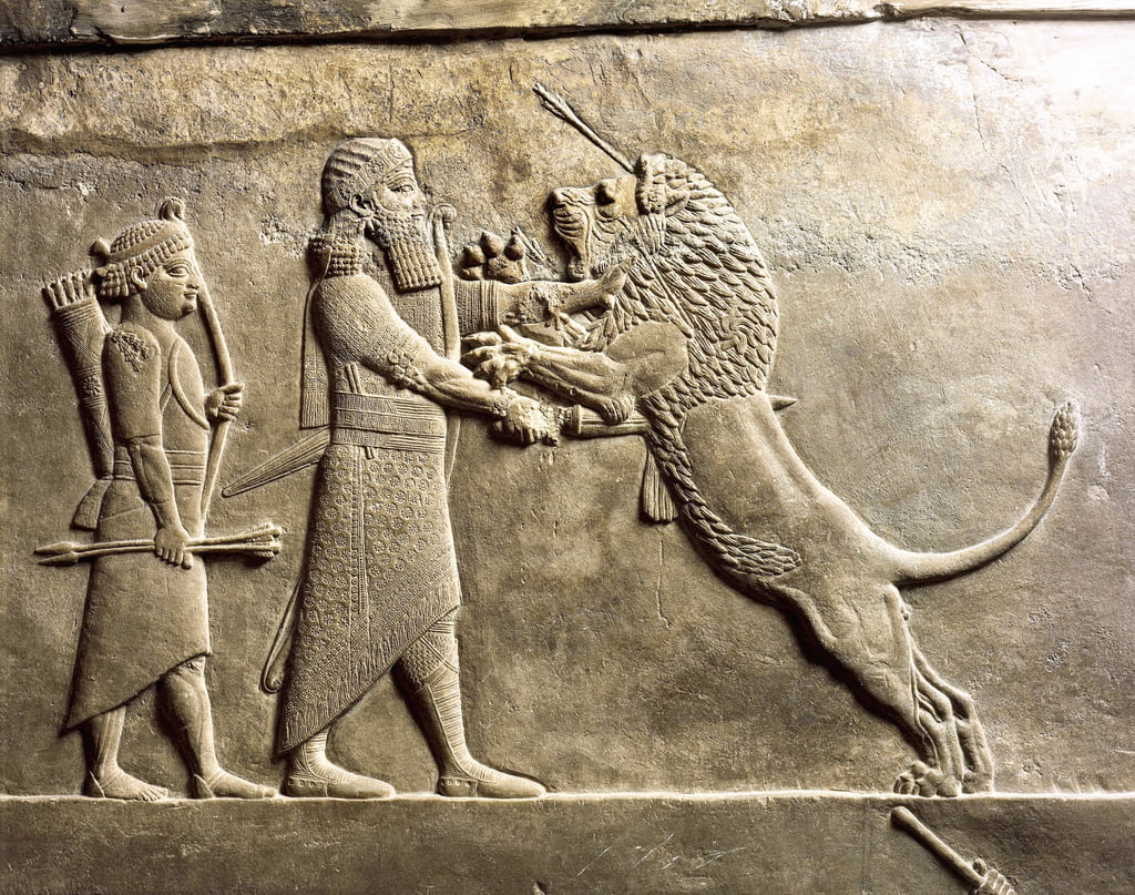 Assyrian Reliefs Lion