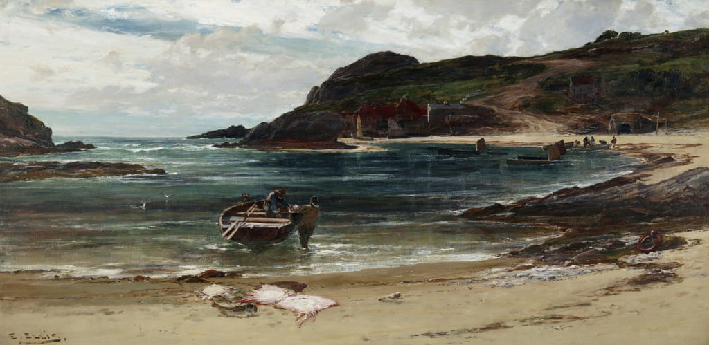 The Haven under the Hill (Anglesey) by Edwin Ellis