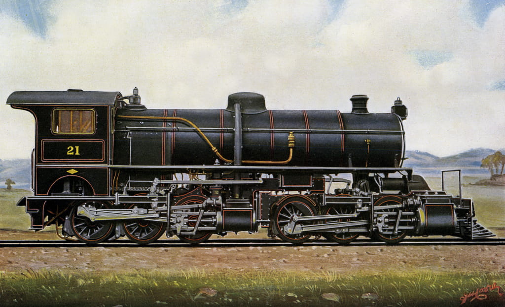 Steam Locomotive No. 21. Among the Mongols: Mallet Compound Service in ...