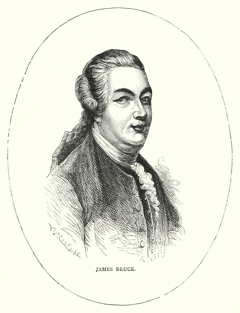 James Bruce (engraving) by English School: Fine art print