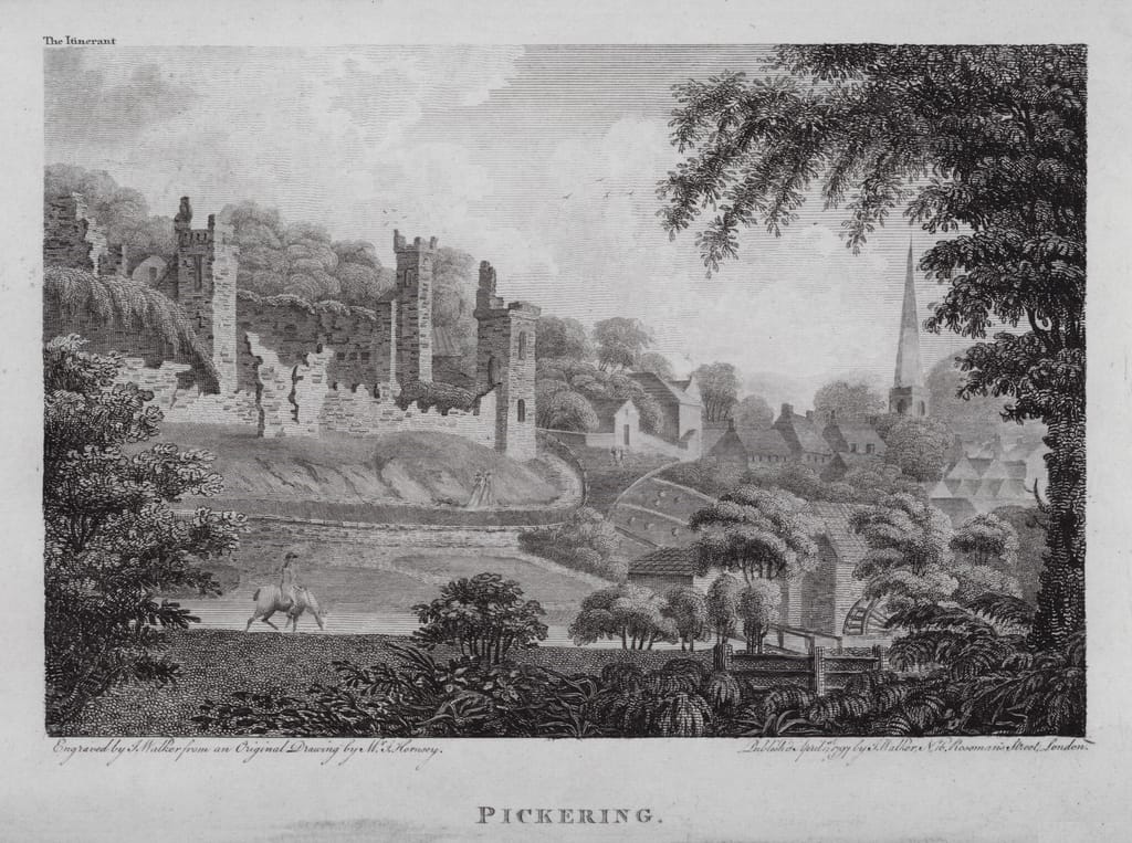 Pickering (engraving) by English School: Fine art print