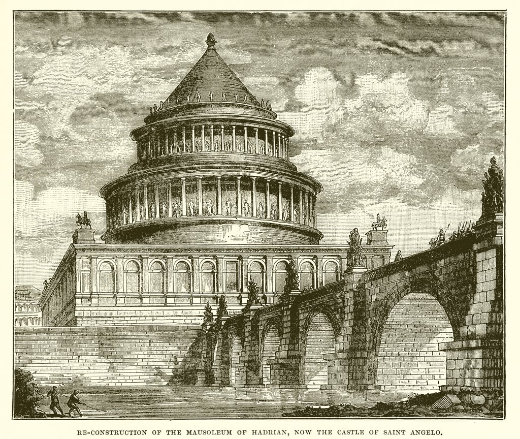Mausoleum Of Hadrian Reconstruction