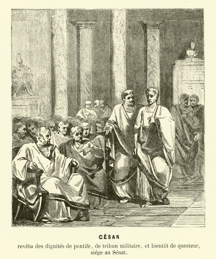 The Last Senate Of Julius Caesar