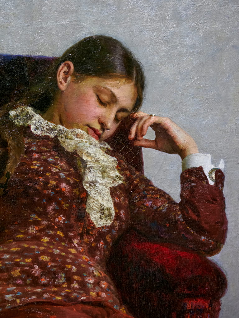 REST (detail) by Ilya Efimovich Repin: Buy fine art print