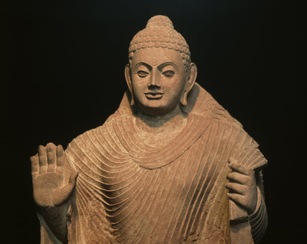 Buddha, Gupta period (320-550) by Indian School