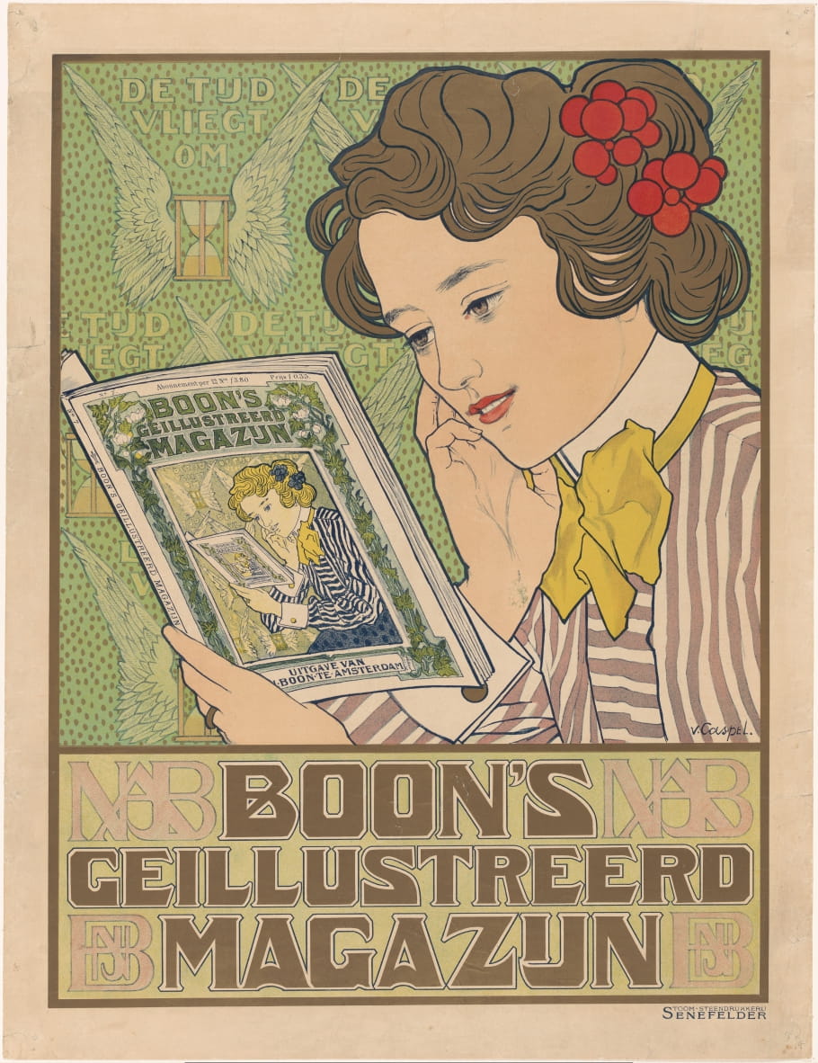 Poster for Boon's Illustrated Magazine