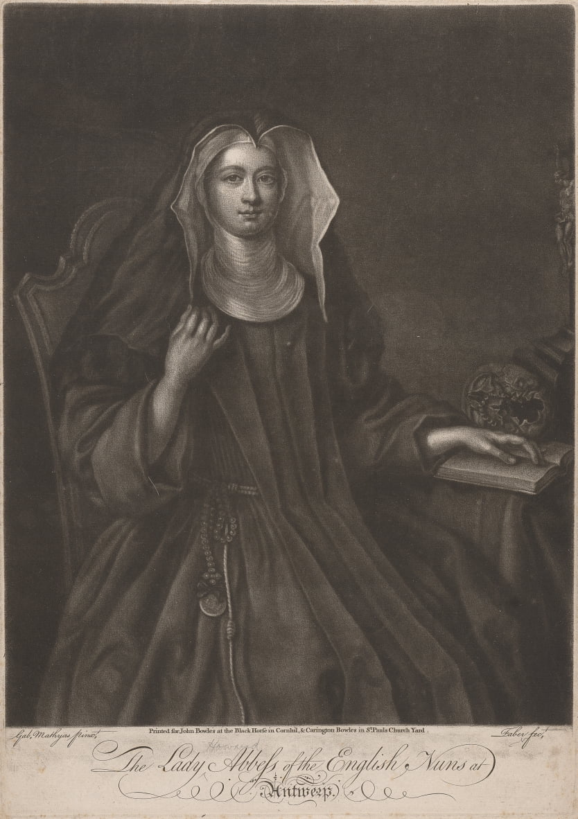 The Lady Howard Abbess of the English Nuns at Antwerp