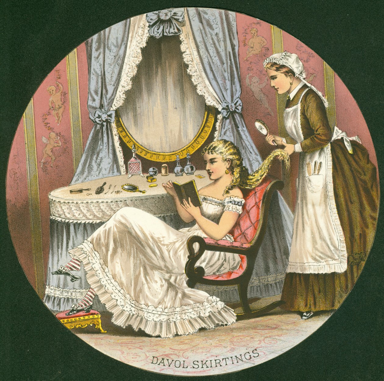 Davol Skirtings by American School: Buy fine art print