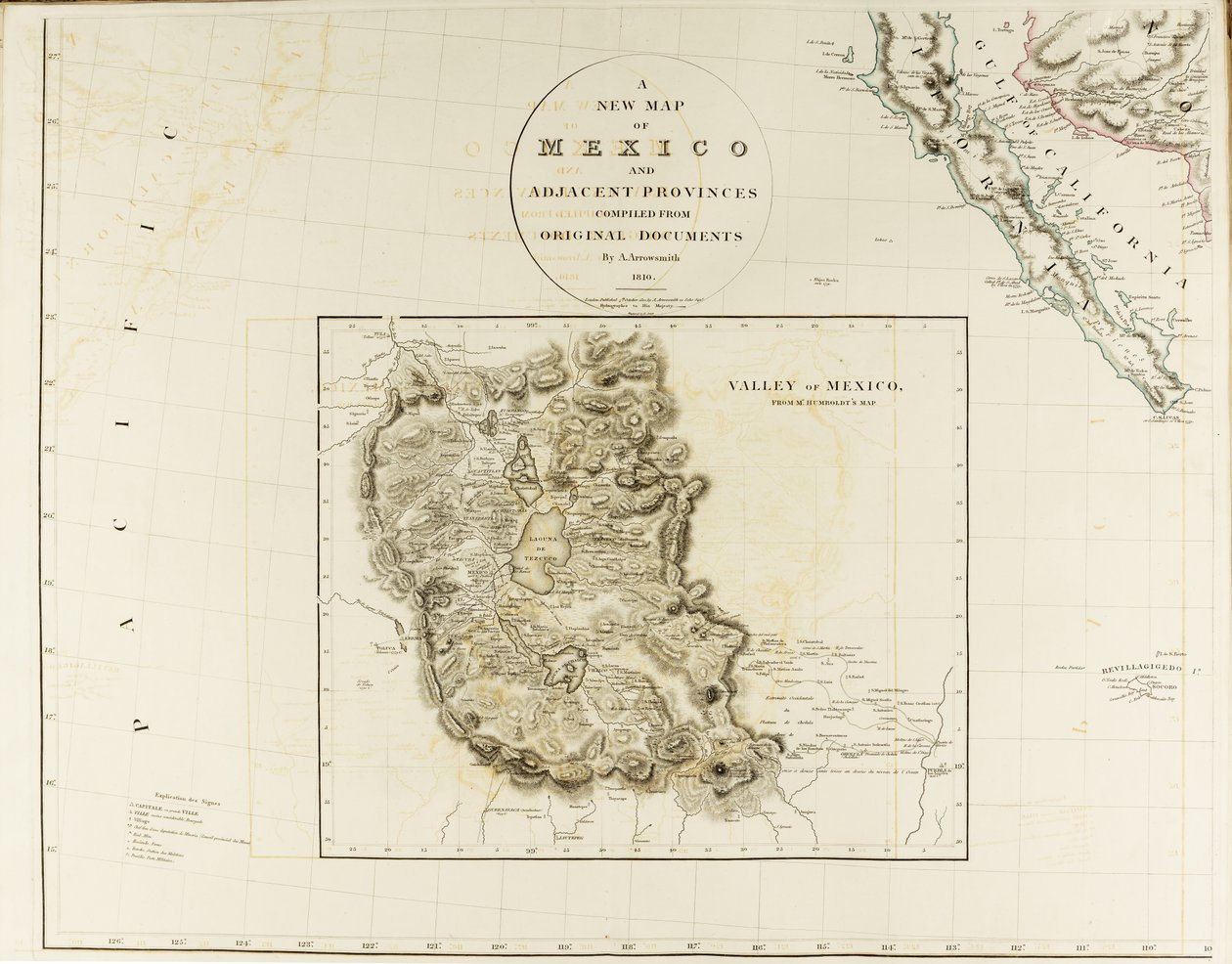 A New Map of Mexico and Adjacent Provinces