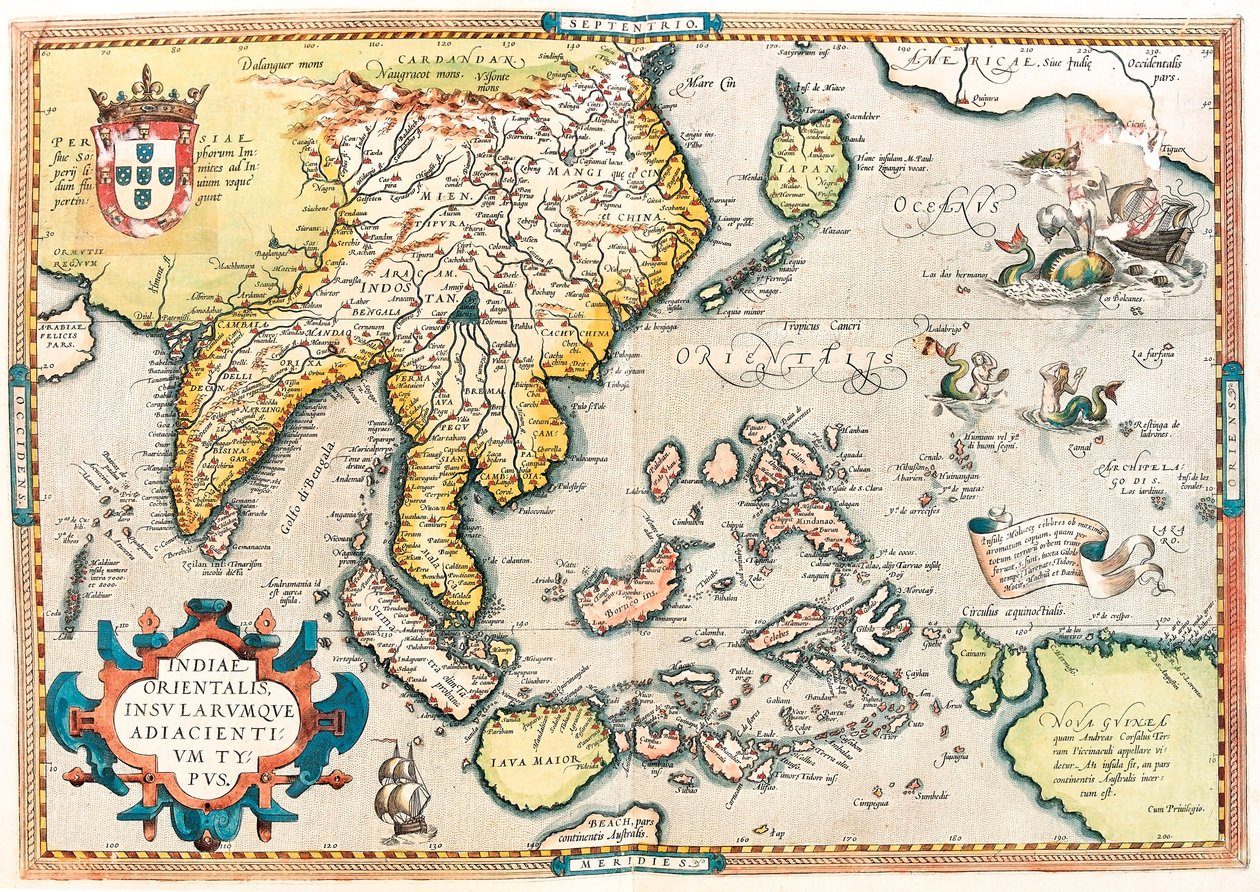 Geography map of East India and South East Asian territory from ...