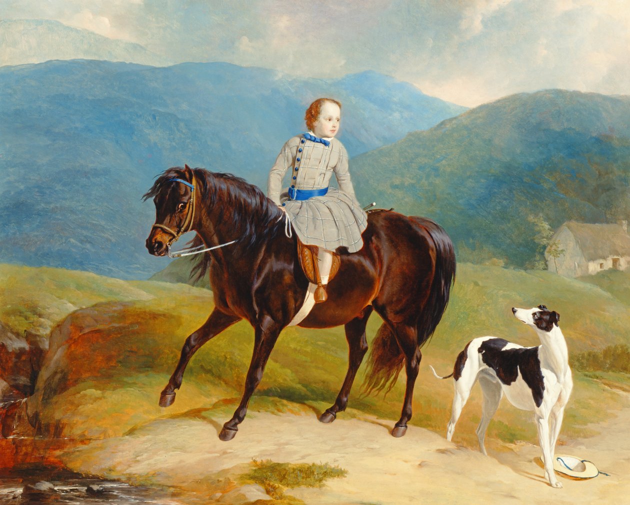 Master Edward Coutts Marjoriebanks on his Pony, c.1851