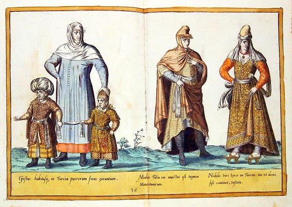 Sixteenth Century Costumes from 'Omnium Poene Gentium Imagines'