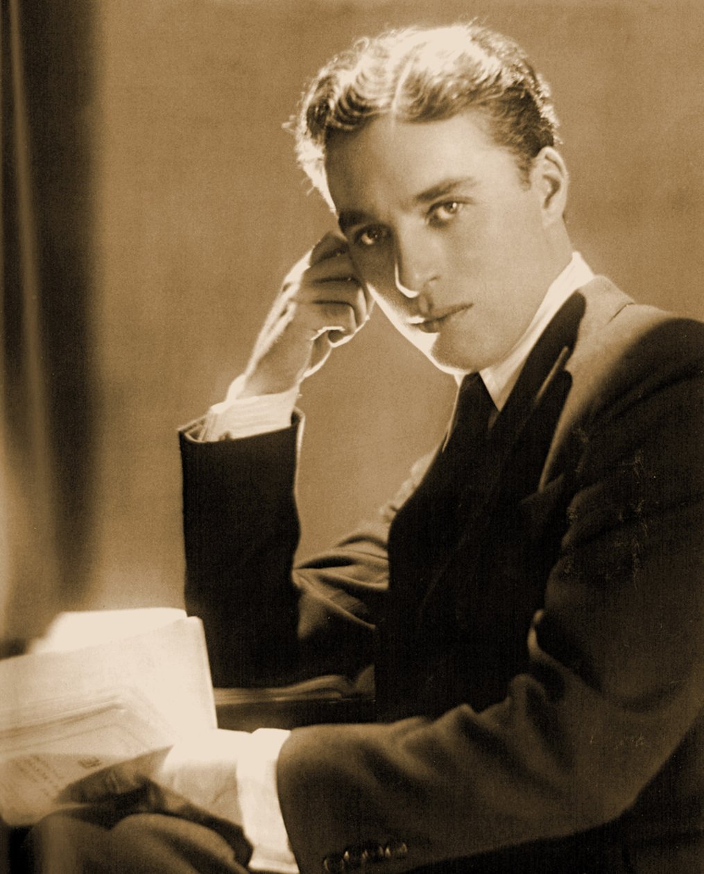 Portrait of Charlie Chaplin by Adolf de Meyer