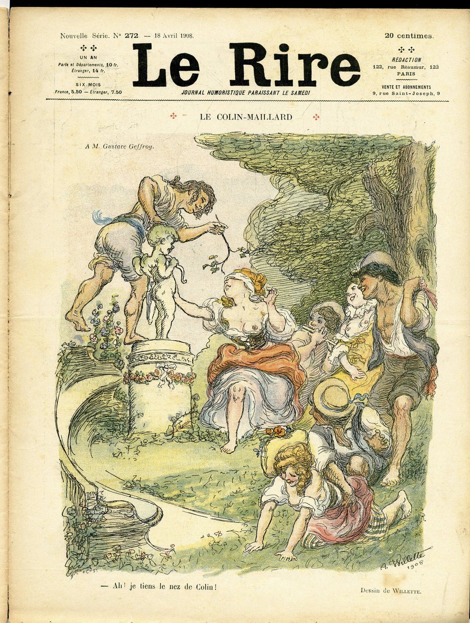 Illustration for the Cover of Le Rire