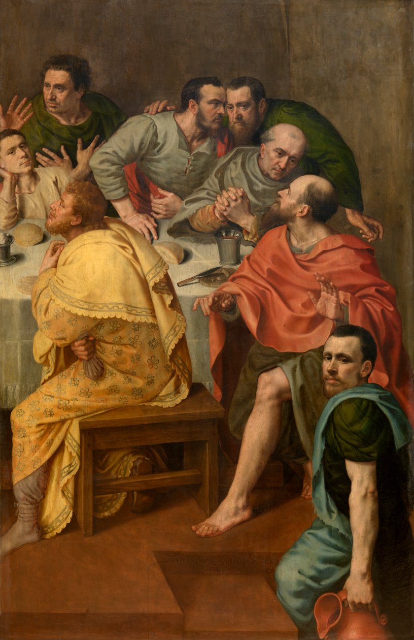 Last Supper by Adriaen Thomasz Key: Buy fine art print