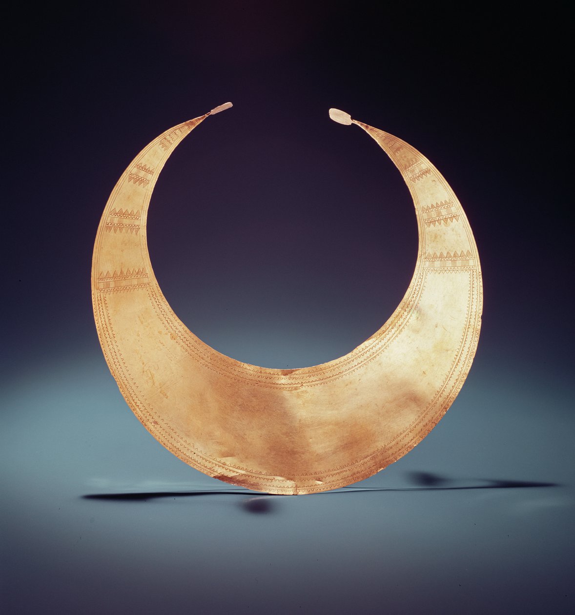 Lunula, Ross, County Westmeath, Early Bronze Age, c.2000 BC