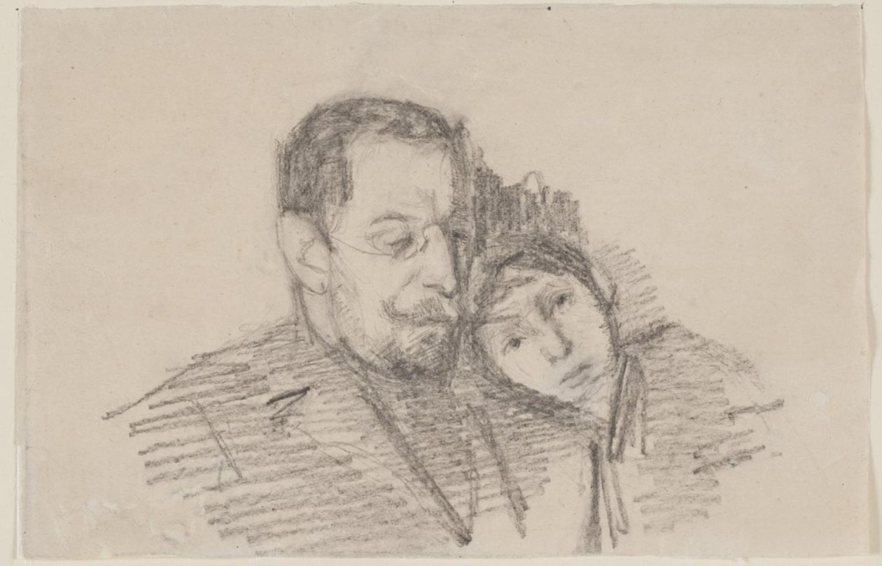 Portrait of Attorney Hartvigson and His Daughter