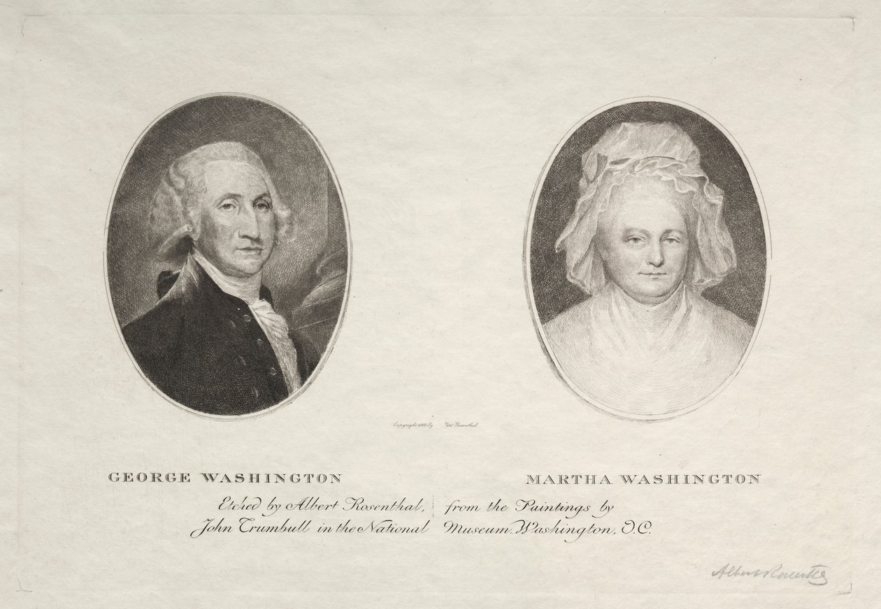 George Washington Martha Washington