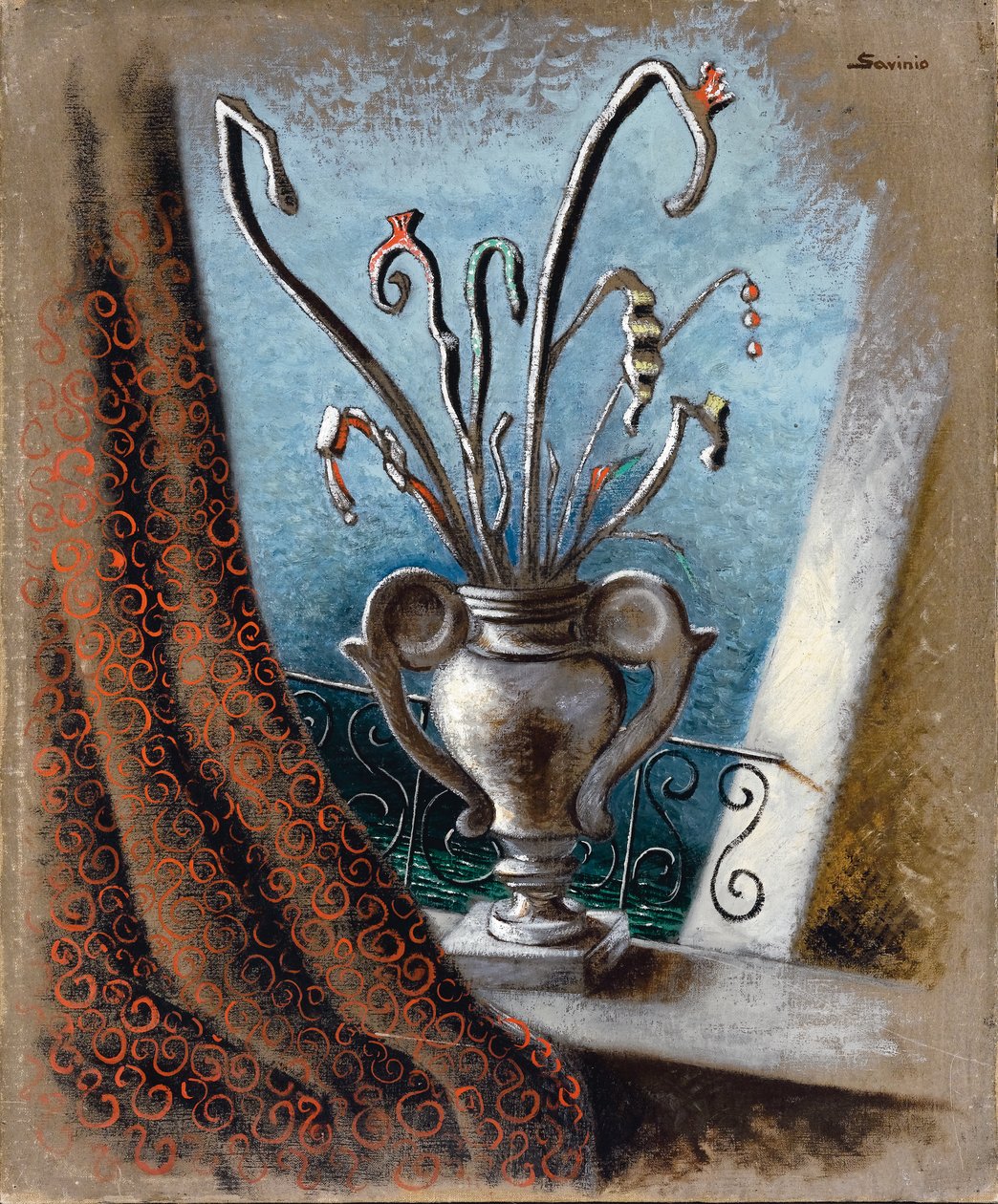 Flowers by Alberto Savinio: High-quality fine art print