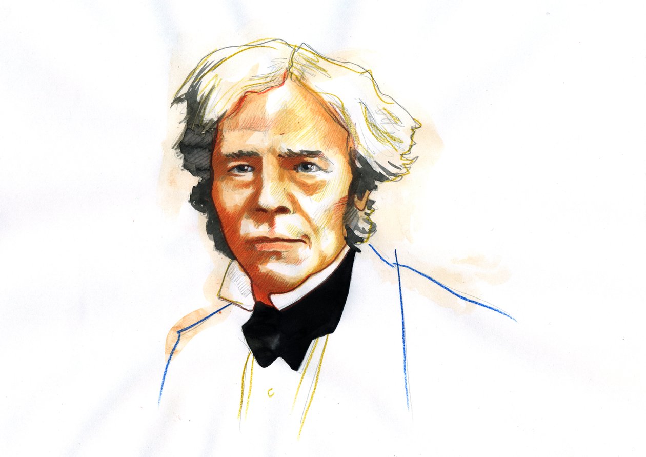 Portrait of Michael Faraday, British physicist and chemist