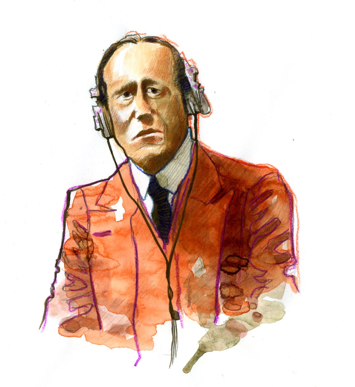 Portrait of Guglielmo Marconi, Italian physicist, inventor of the telegraph
