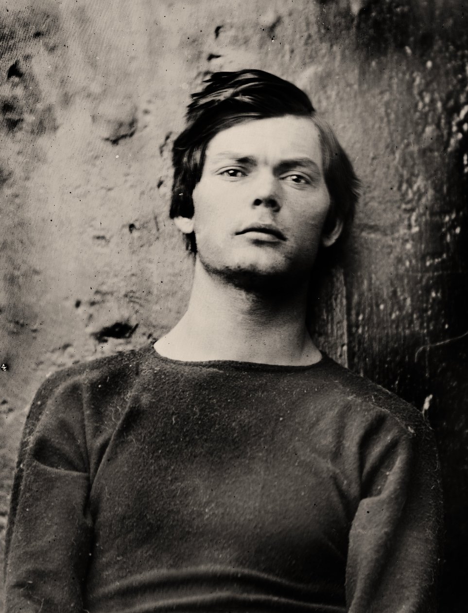 Lewis Powell in Wrist Irons Aboard the USS Saugus
