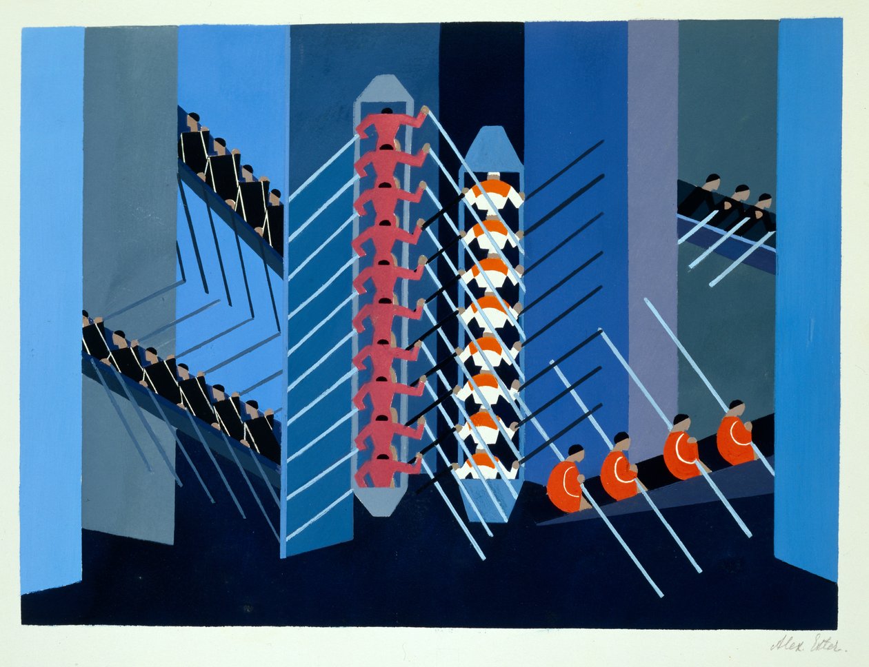 Experimental Set Design (illustration from 'Maquettes de Theatre' by ...