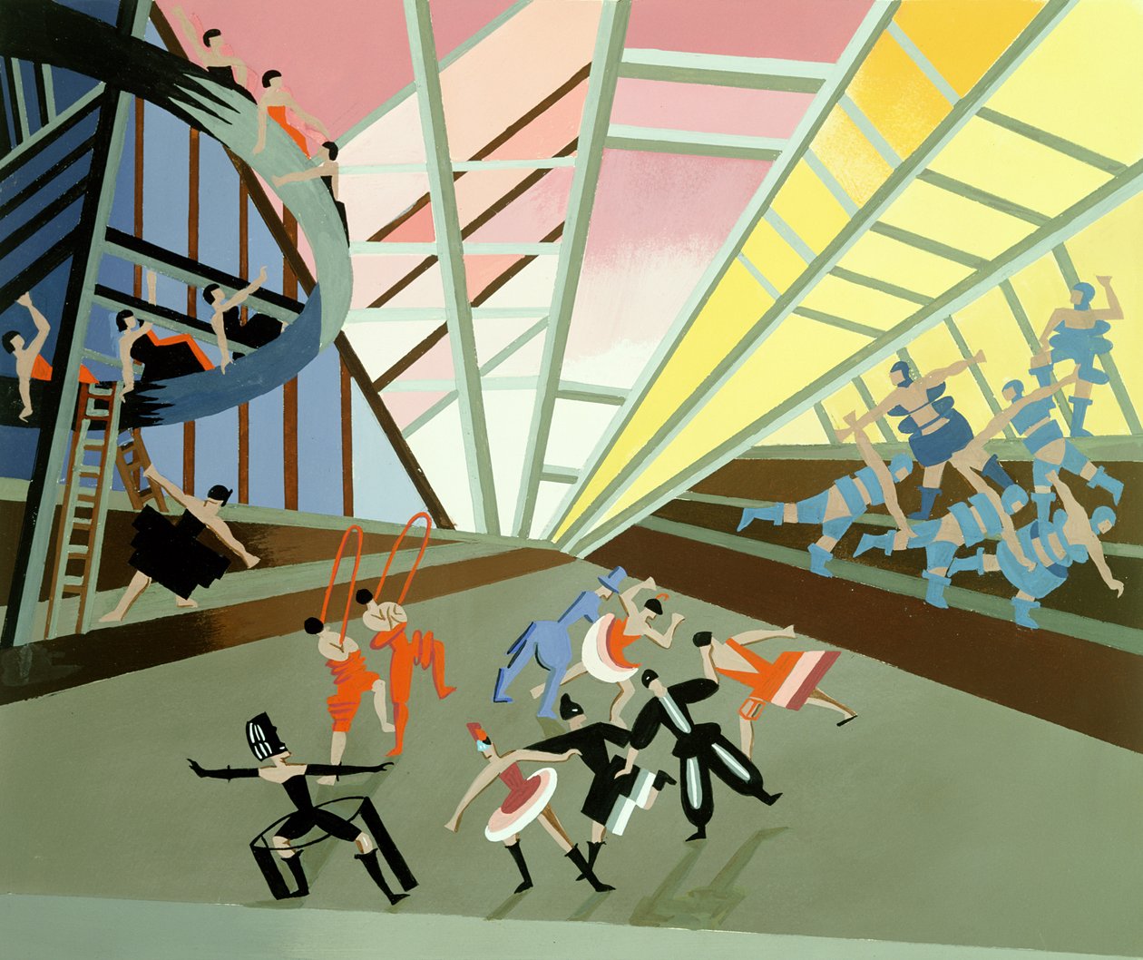 Light Project for a Ballet by Alexandra Alexandrowna Exter