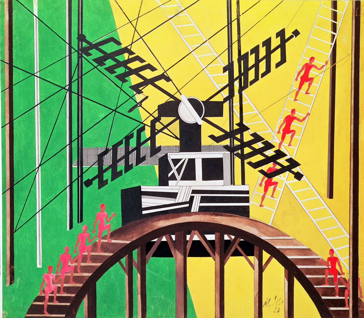 Stage Design by Alexandra Alexandrowna Exter