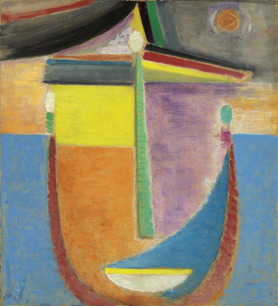 Abstract Head: Composition (1924) by Alexej von Jawlensky