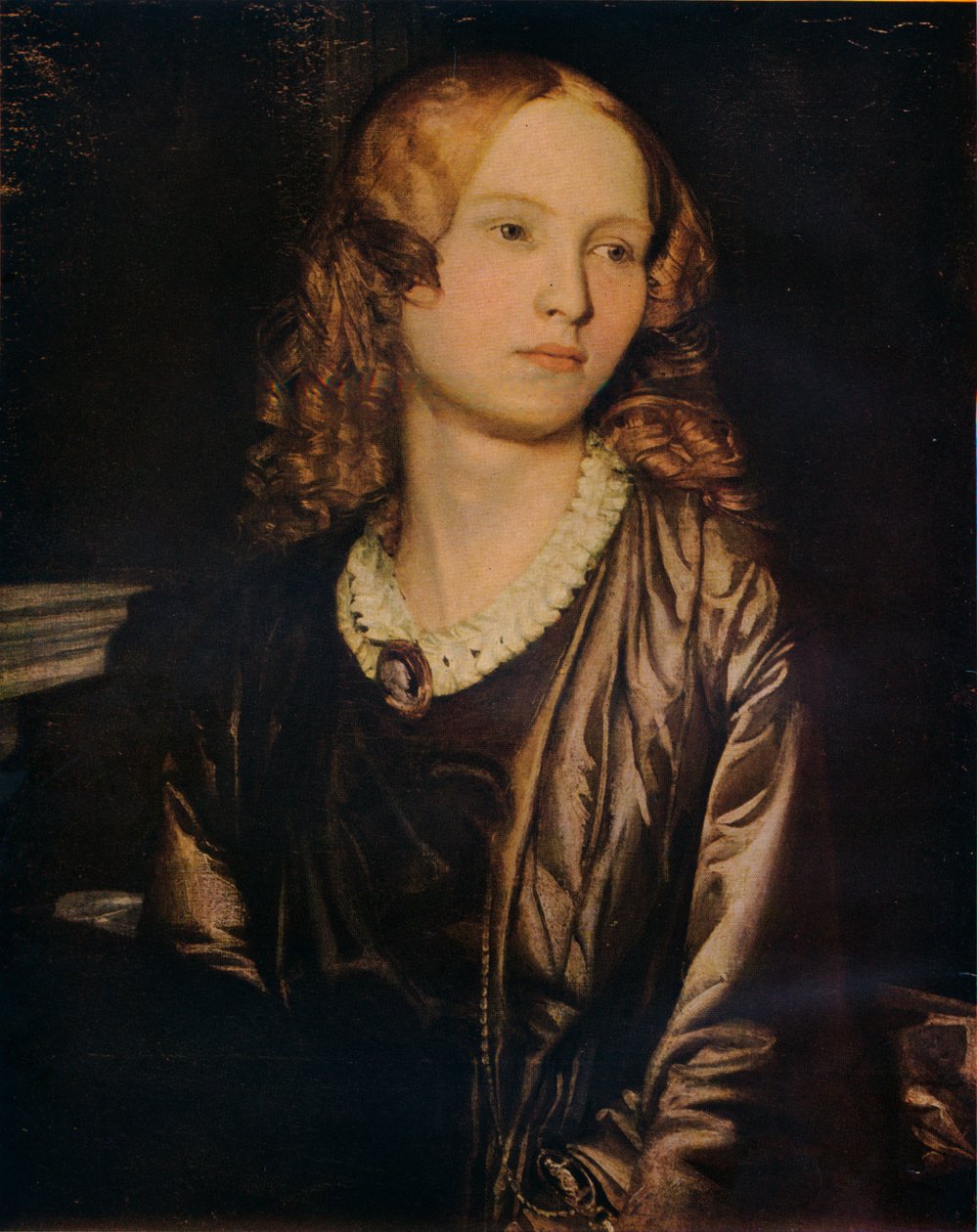 Mary Ann, Wife of Leonard Collman by Alfred Emile Stevens