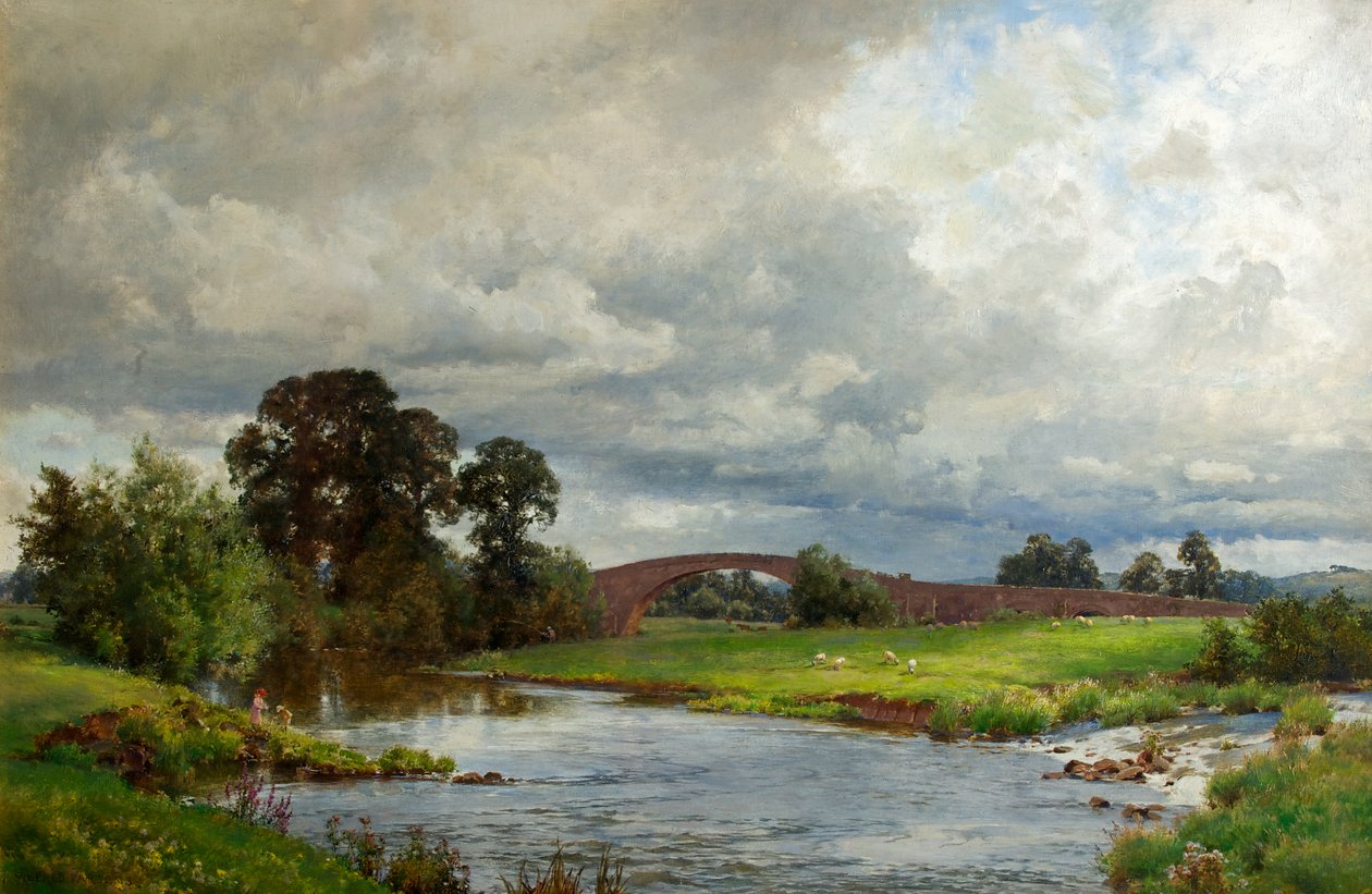 Thorverton Bridge by Alfred Parsons: Buy fine art print