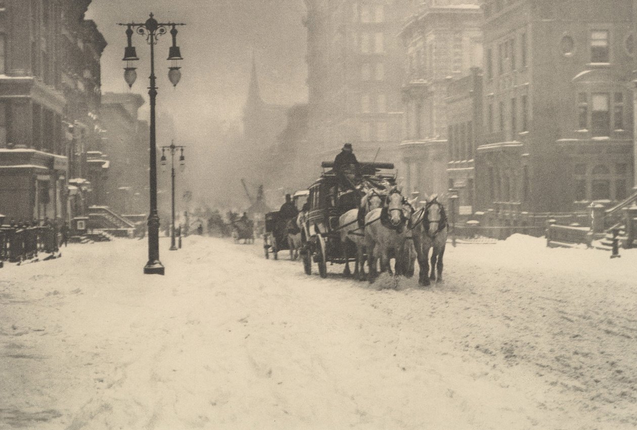 A Dreary Day by Alfred Stieglitz: Premium art reproduction