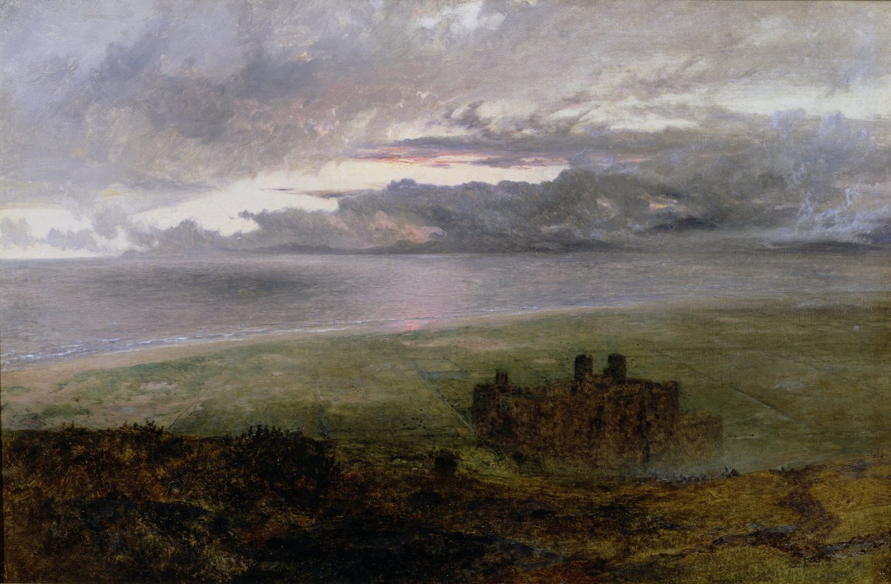 Harlech Castle by Alfred William Hunt: Buy fine art print