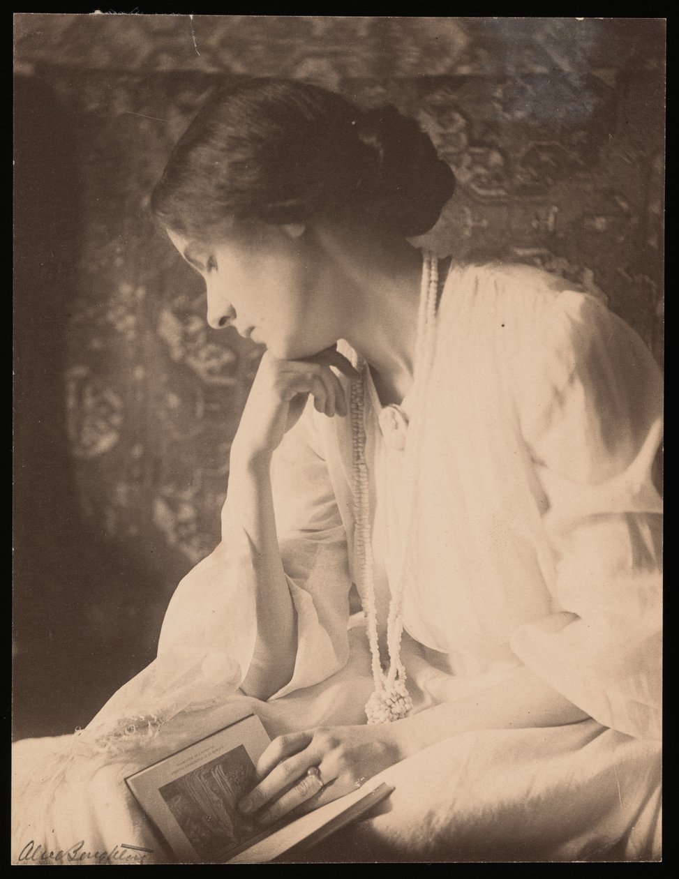 Alice Broughton photo of Agnes Pelton by Alice Boughton