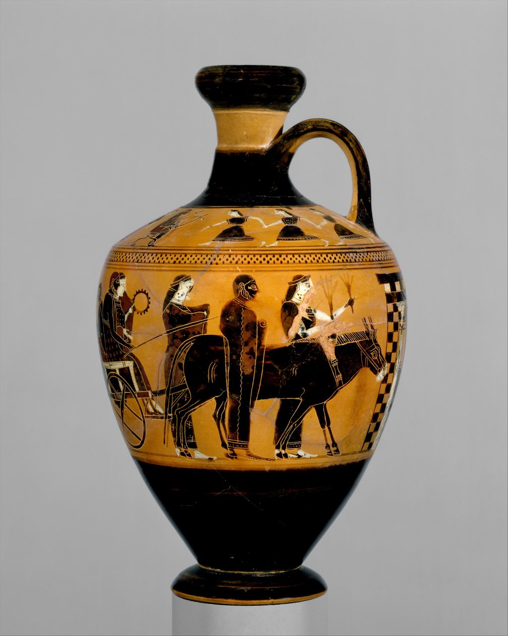 Terracotta Lekythos by Amasis Painter: Buy fine art prints