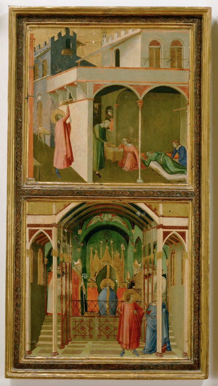 Two Legends of Saint Nicholas of Myra by Ambrogio Lorenzetti
