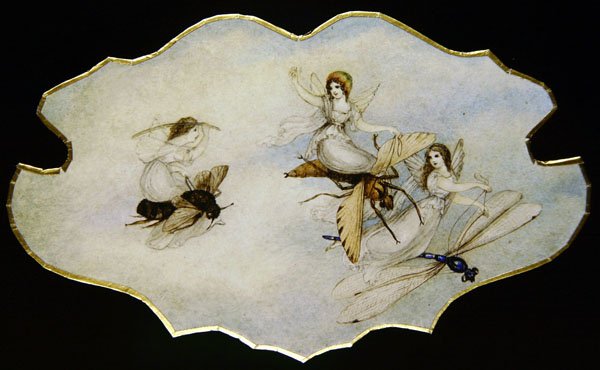 Fairies Playing on Insects, c.1860 by Amelia Jane Murray