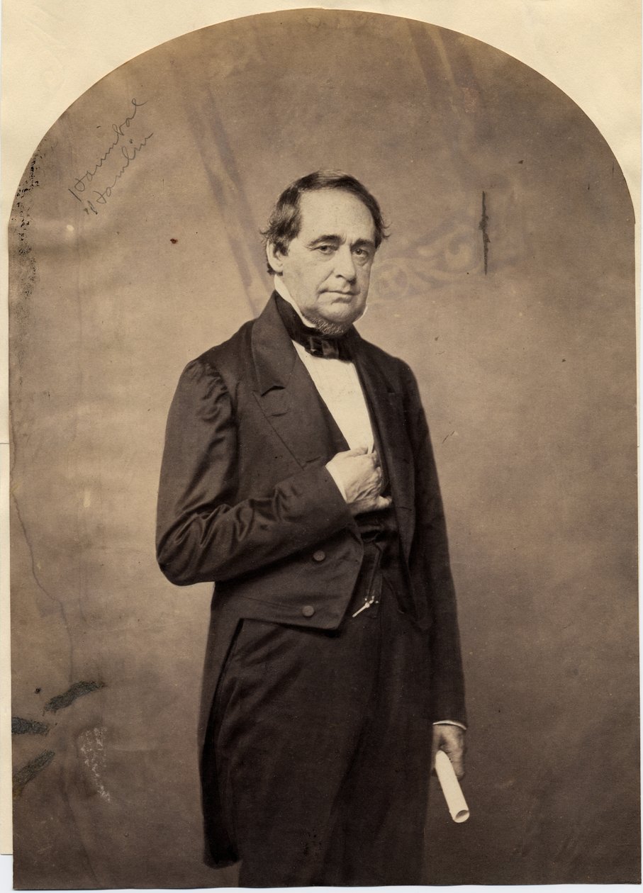 Hannibal Hamlin (1809-91), 15th Vice President of the USA