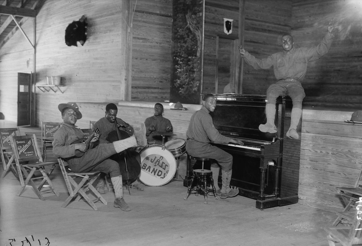 US Army Jazz Band by American Photographer: Fine art print