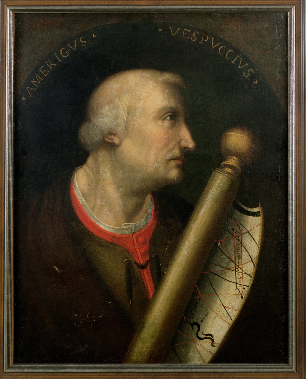 Amerigo Vespucci by American School: Buy fine art print