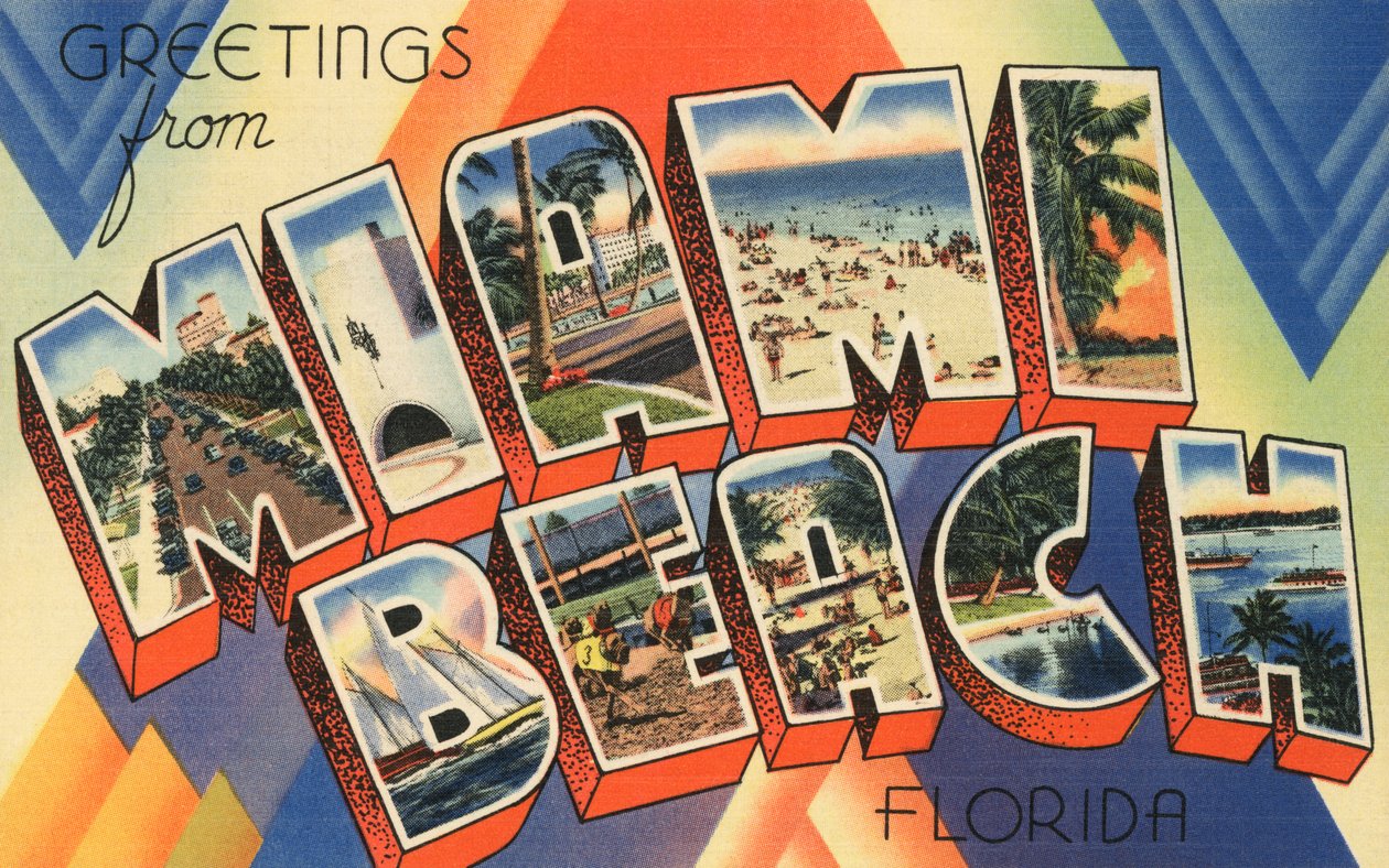 Greetings From South Beach Florida Greetings From South Beach, Miami!