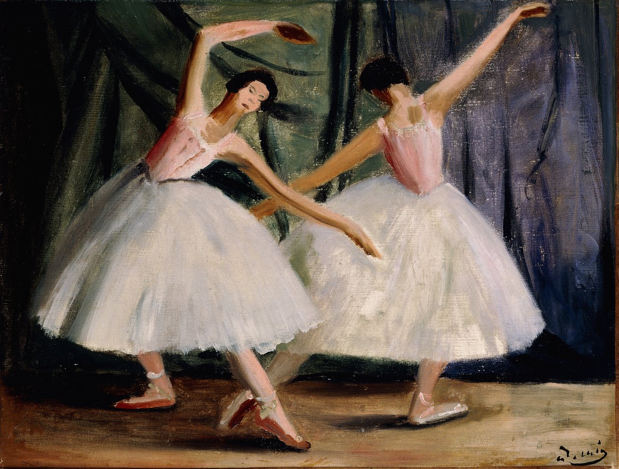 Two Dancers by Andre Derain: High-quality fine art print