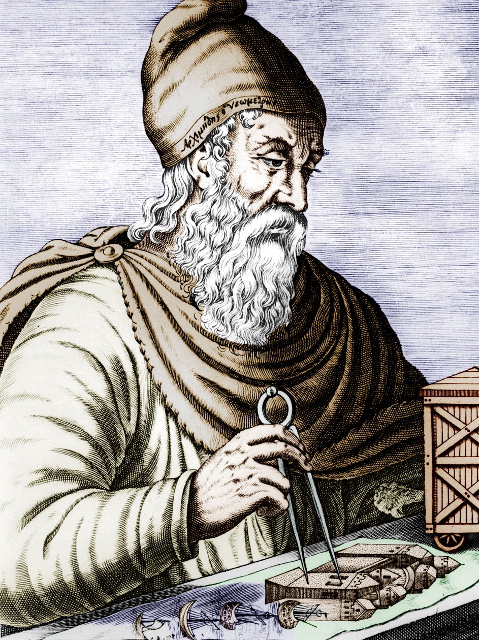 Archimedes, Greek Sicilian Physicist and Mathematician