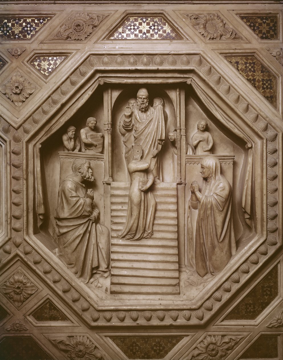 Presentation of the Virgin in the Temple (detail)