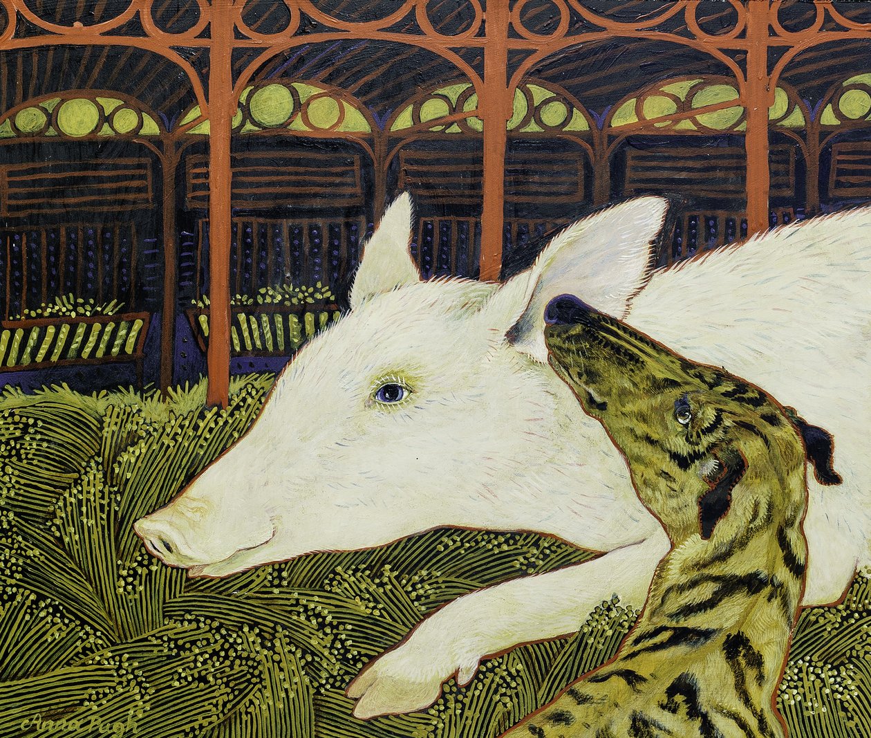 Best of Friends by Anna Pugh: Buy fine art print